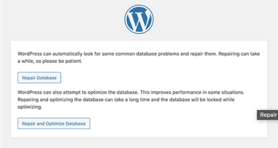 Sửa lỗi Error Establishing a Database Connection XAMPP