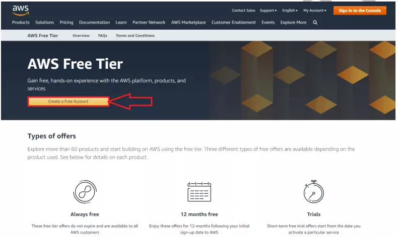 Hướng dẫn cách đăng ký VPS Amazon Free 1 năm
