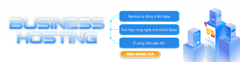 Business Hosting NVMe - Dành Riêng Cho Doanh Nghiệp