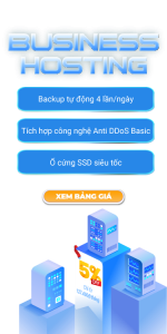 Business Hosting NVMe - Dành Riêng Cho Doanh Nghiệp
