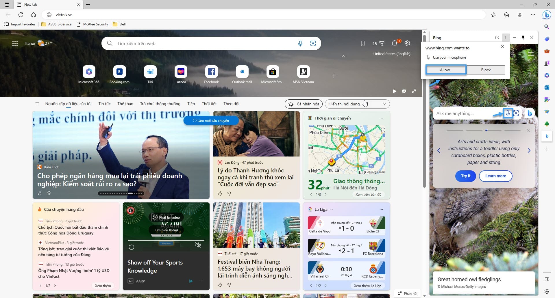 Cách sử dụng Bing AI Microsoft Edge trên điện thoại, PC