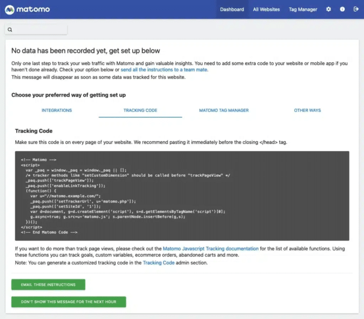 Hướng dẫn cài đặt Matomo Web Analytics trên Ubuntu 20.04