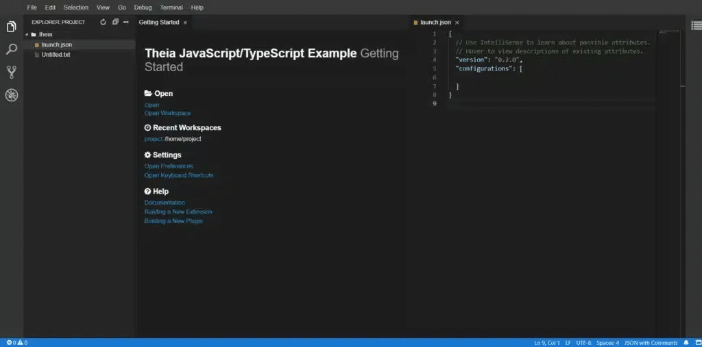 Cách Cài đặt Eclipse Theia Cloud Ide Platform Trên Centos 7