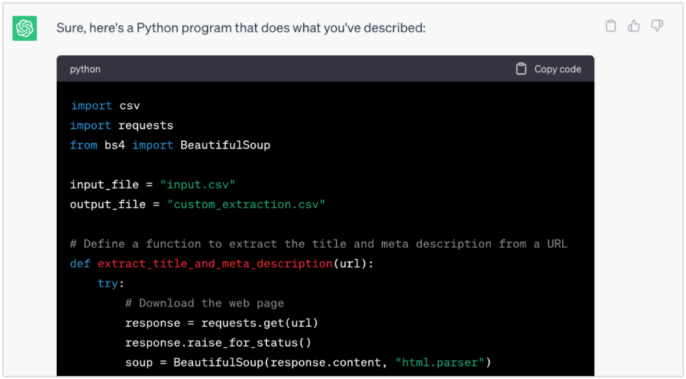 Cách ứng dụng Python trong SEO bằng ChatGPT siêu hiệu quả