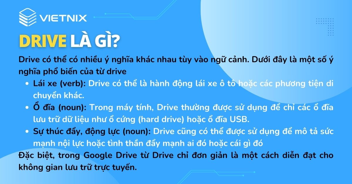Google Drive là gì? Hướng sử dụng các tính năng của Google Drive miễn phí
