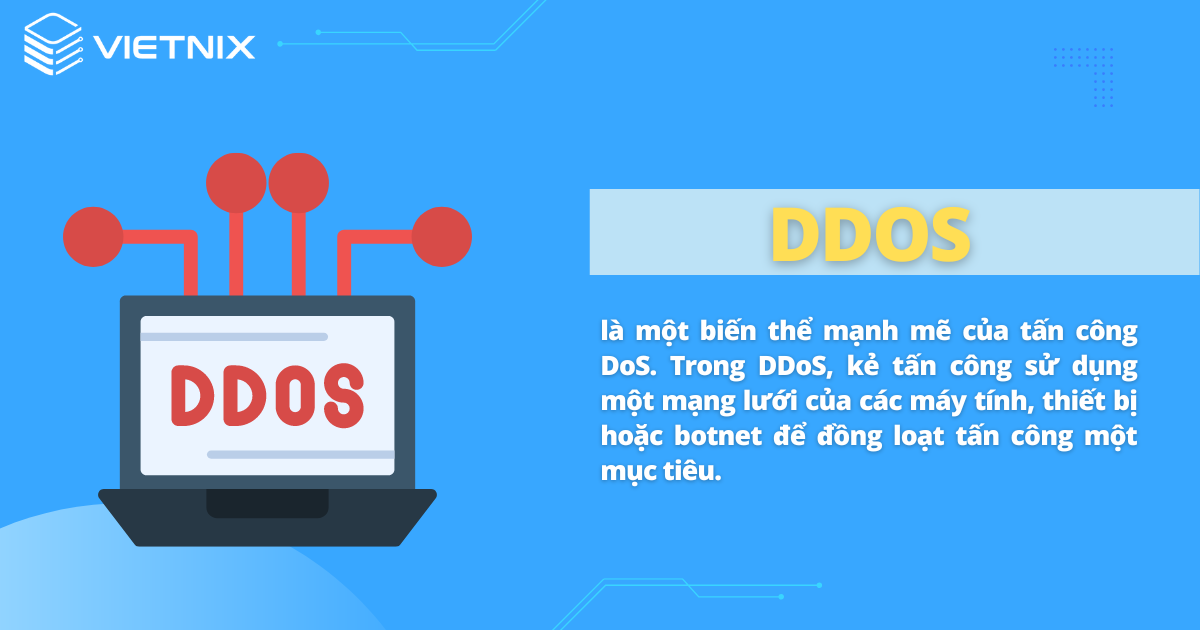 DoS, DDoS là gì? Nhận biết, ngăn chặn tấn công từ chối dịch vụ