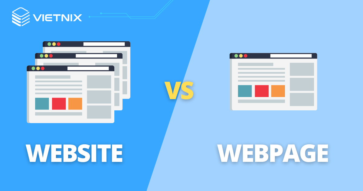 Webpage là gì? Phân biệt web page và website chi tiết nhất