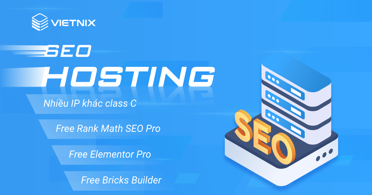 SEO Hosting - Tốc Độ & Cải Thiện Thứ Hạng SEO