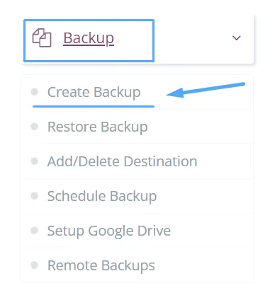 2 bước tạo Backup và Restore website trên CyberPanel 2024
